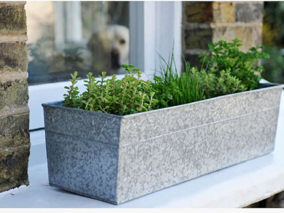 Galvanized Window Trough