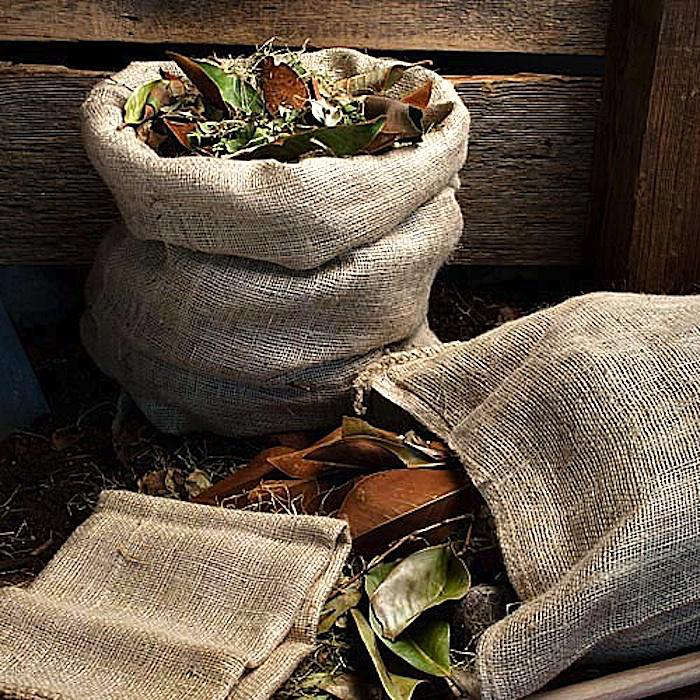 Beyond Sack Races: Natural Jute Garden Bags - Gardenista